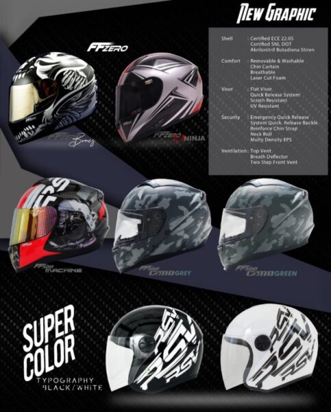 RSV Helmet Sodorkan Desain Baru untuk Bikers - Rockomotif