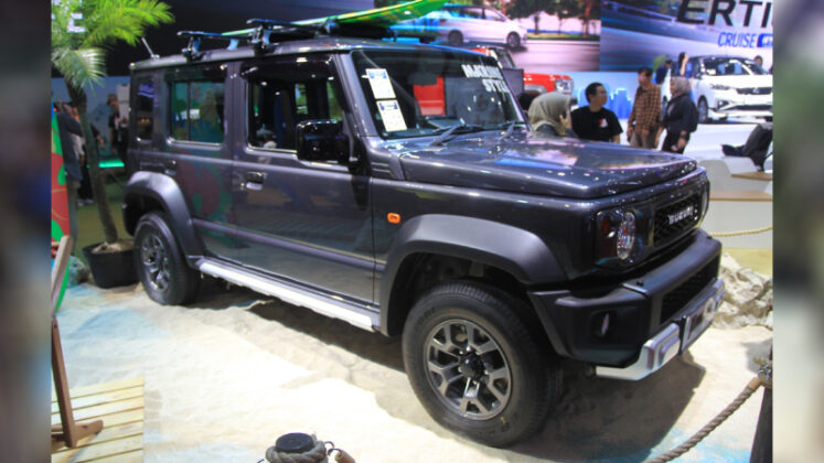 Modifikasi Jimny 5-door tampil maskulin di IIMS 2024 - Rockomotif