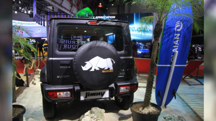 Modifikasi Jimny 5-door tampil maskulin di IIMS 2024 - Rockomotif