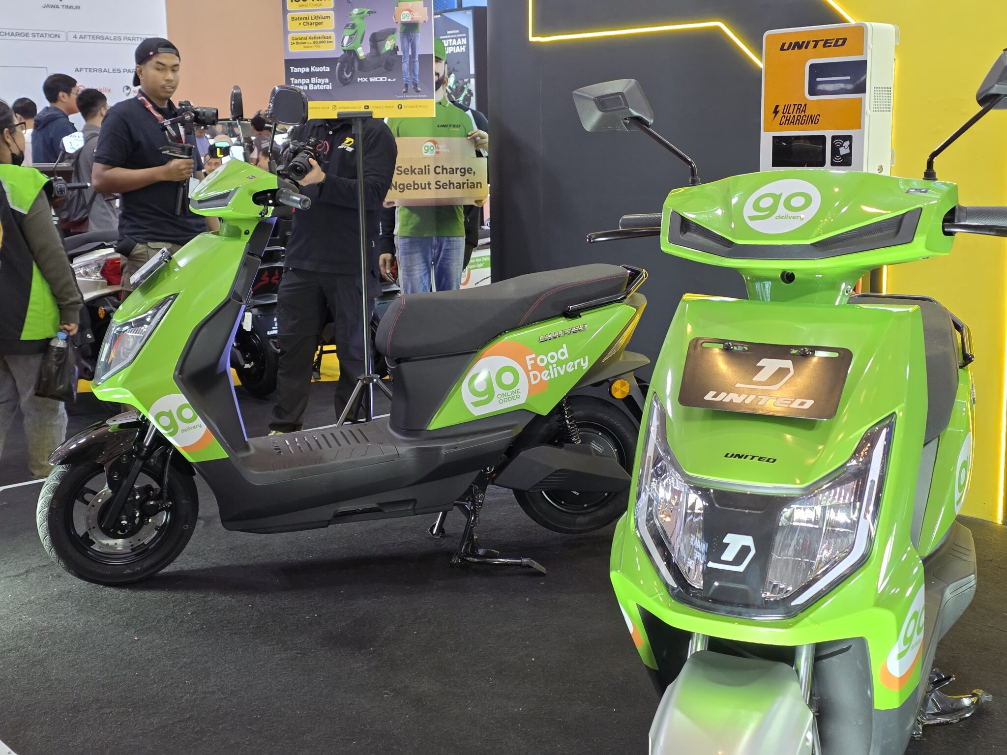 United E-Motor Luncurkan MX1200 Li, Motor Listrik Khusus Ojol dan ...